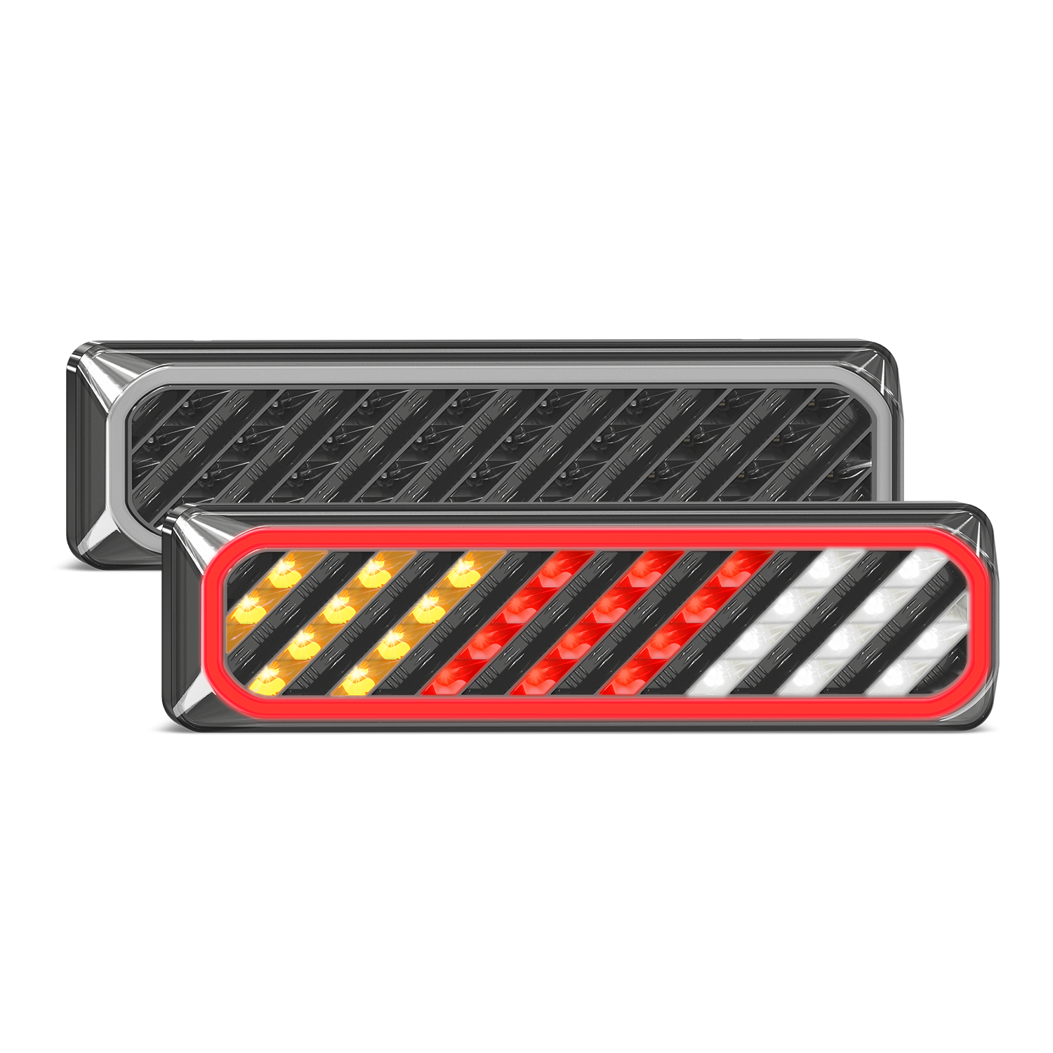 Tail Light - 3856 Series Checker Plate Style | C2toolbox PTY LTD